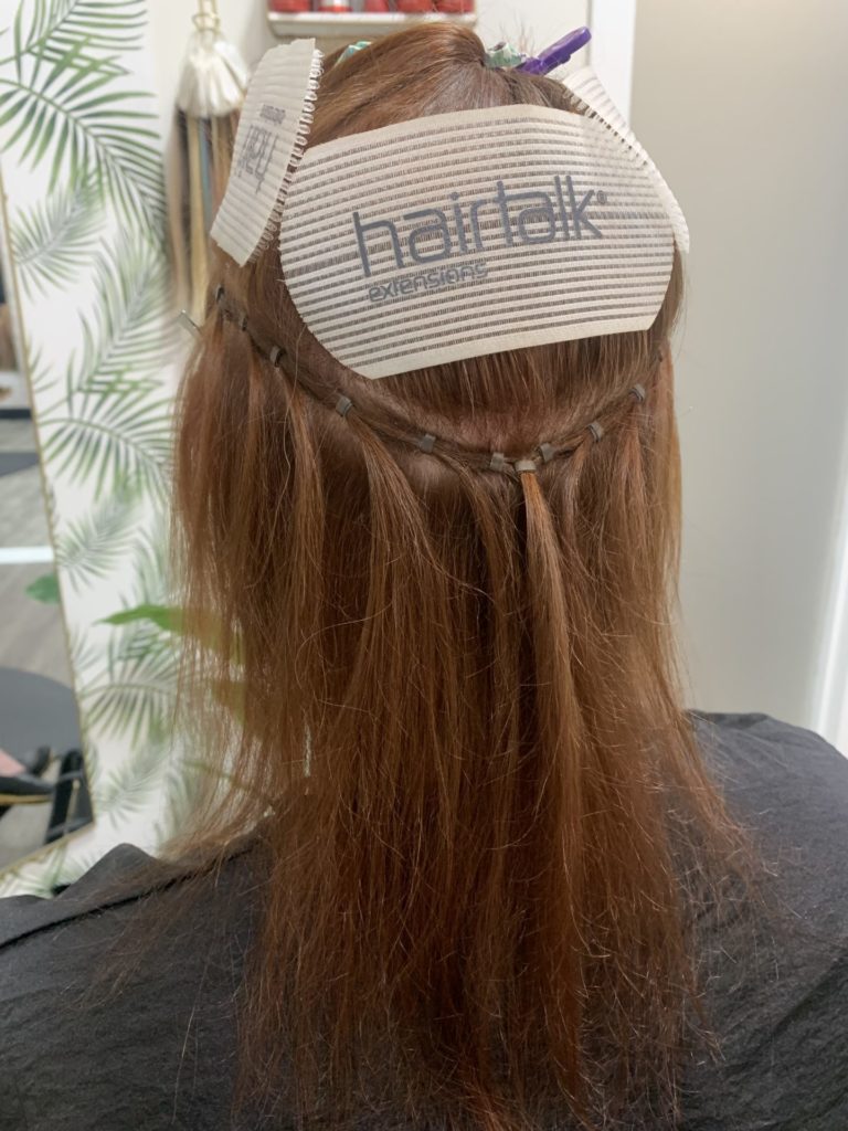 Beaded Row Techniques for Hand Tied Wefts - Siren Hair Extensions