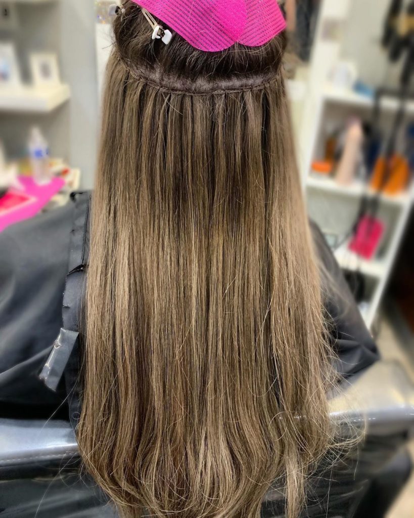 Hand Tied Weft Extensions Beaded Row Virginia Beach