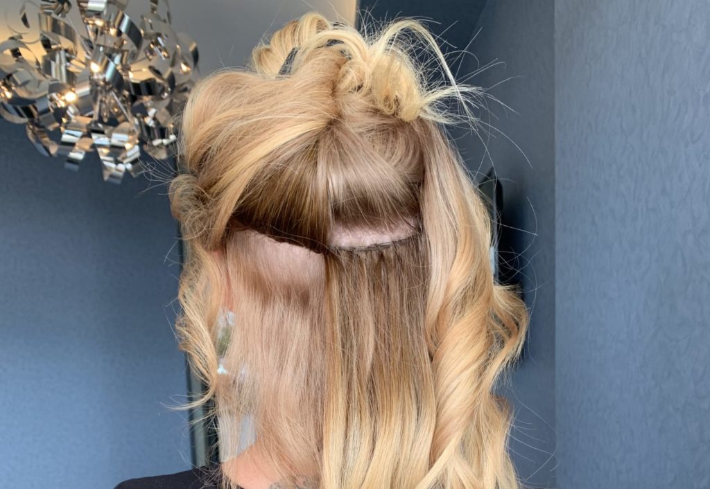 Weft Extensions with beaded rows VA Beach