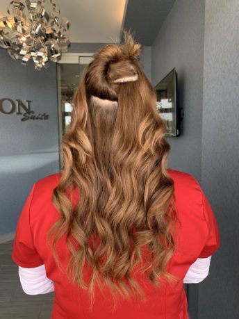 Weft Extensions with beaded rows VA Beach